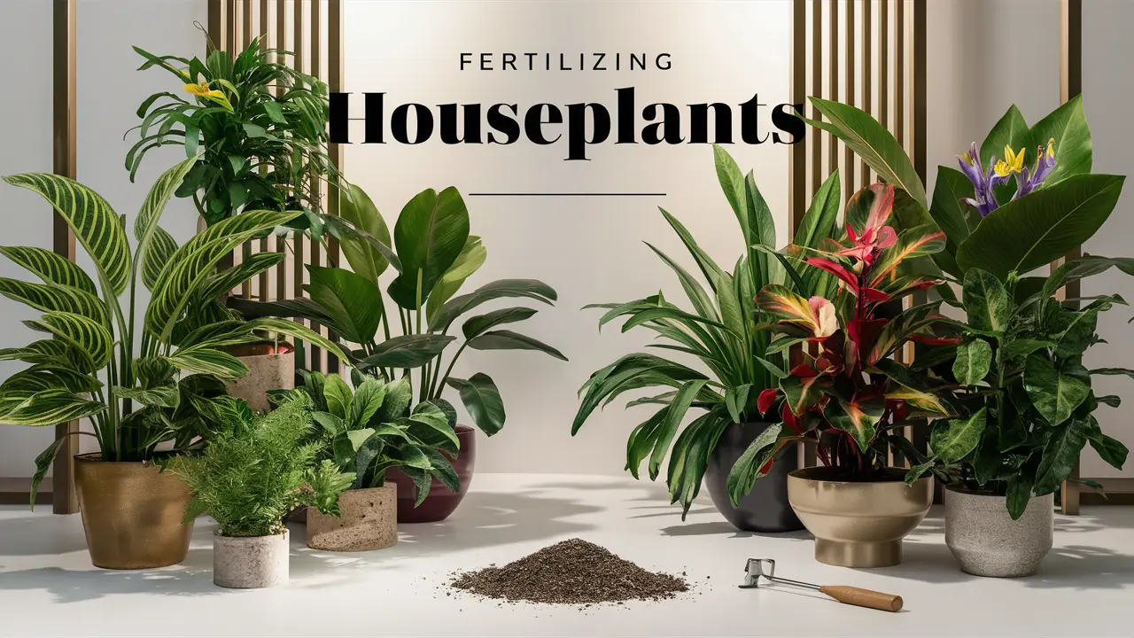 Fertilizing Houseplants: A Complete Guide to Healthy, Vibrant Plants