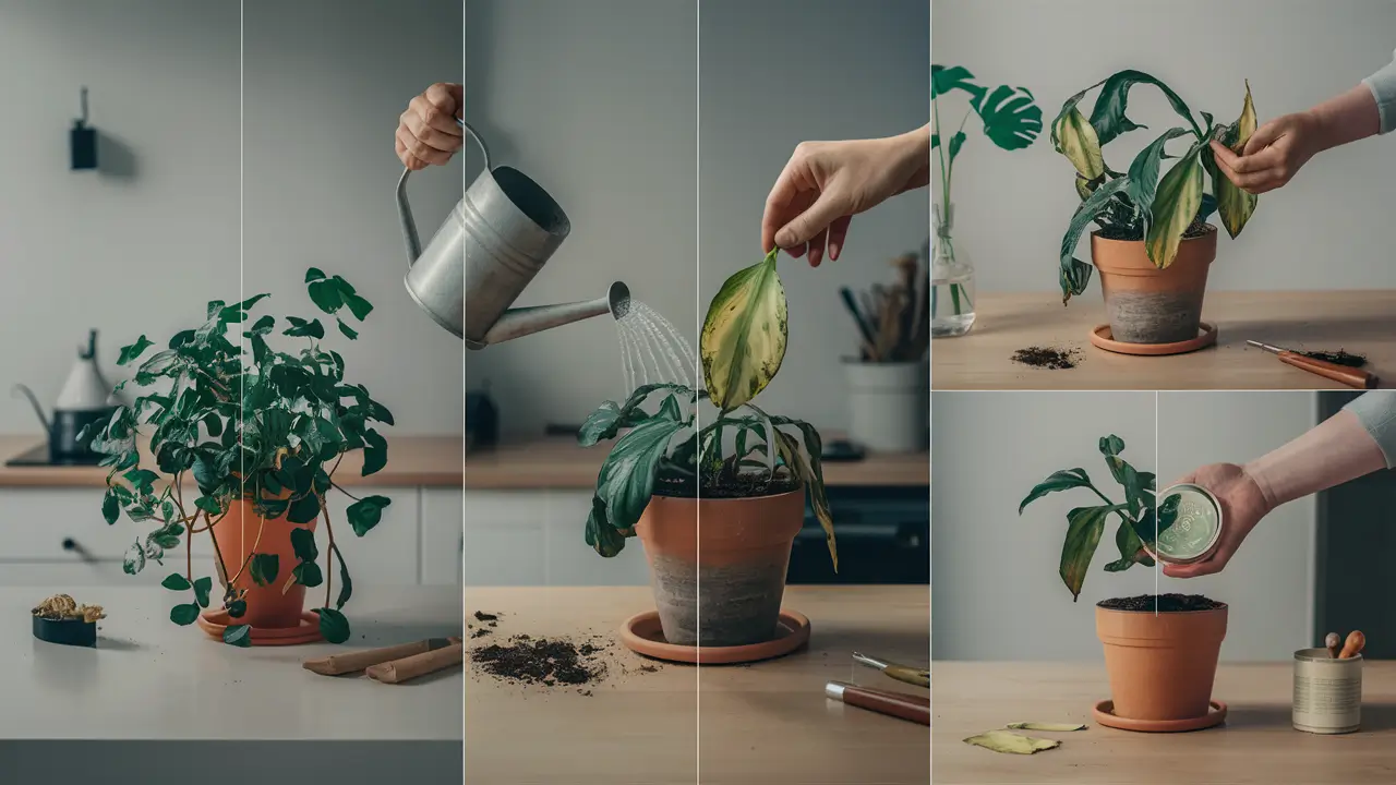 How to Revive a Dying Houseplant: A Step-by-Step Guide to Recovery